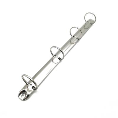 China 1.2 Inch 4-Ring O-Shape Binder Mechanism - 292mm Length, 30mm Ring Diameter, Gold Zinc-Plated Steel for sale