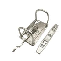 China 2 Inch Lever Arch Clip Metal File Mechanism 55mm LA055 with Nickel Plating for Office Stationery for sale