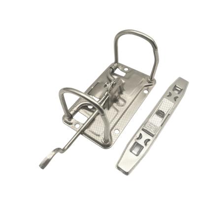 China 2 Inch Lever Arch Clip Metal File Mechanism 55mm LA055 with Nickel Plating for Office Stationery for sale