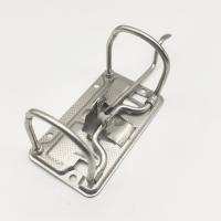 China 2 Inch Lever Arch Clip Metal File Mechanism 55mm LA055 with Nickel Plating for Office Stationery for sale