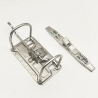 China 2 Inch Lever Arch Clip Metal File Mechanism 55mm LA055 with Nickel Plating for Office Stationery for sale