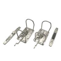 China Metal Lever Arch Clips 2 Inch & 3 Inch Nickel Plated File Mechanisms LA075B - 500,000 PCS/Month Capacity for sale