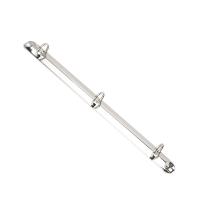 China 11 Inch O Ring Binder Clip 280mm 3-Ring Mechanism with Anti-Rust Electroplating for A4 Paper Organization for sale