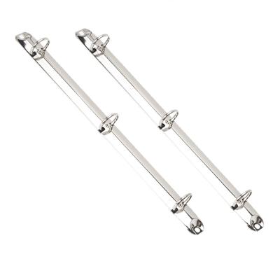 China 11 Inch O Ring Binder Clip 280mm 3-Ring Mechanism with Anti-Rust Electroplating for A4 Paper Organization for sale