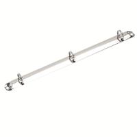 China 11 Inch Anti-Rust Electroplated 3-Ring Binder Mechanism - 280mm Length, 16mm Ring Diameter for A4 Paper Organization for sale
