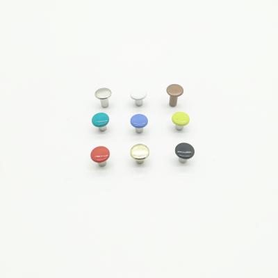 China Custom Metal Rivet Fastening Hardware - 3.8-4mm Cap Diameter with 5-16mm Nail Rod Length Options for sale