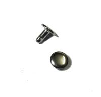 China Round Hardware Rivet Metal Fasteners 3.8-4mm Diameter with 5-16mm Length Options in Silver/Gold for sale