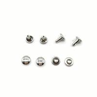 China Round Hardware Rivet Metal Fasteners 3.8-4mm Diameter with 5-16mm Length Options in Silver/Gold for sale