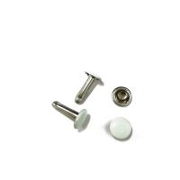 China Round Hardware Rivet Metal Fasteners 3.8-4mm Diameter with 5-16mm Length Options in Silver/Gold for sale