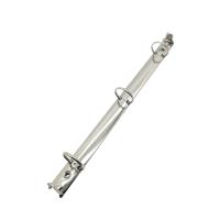 China Metal O Ring Binder Clips 285mm with Trigger Mechanism for A4 Paper Organization for sale