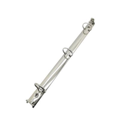 China Metal O Ring Binder Clips 285mm with Trigger Mechanism for A4 Paper Organization for sale
