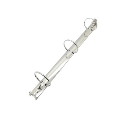 China Customized Metal Ring Binder Mechanism 285mm Length 20mm Width with O-Shaped 3-Ring Design for Stationery Files for sale