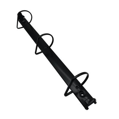 China Slant D Shape 3-Ring Binder Mechanism 1.5 Inch 285mm Length 38mm Ring Diameter for A4 Folders for sale