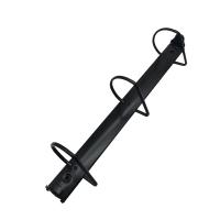 China Metal Slant D-Shape 3-Ring Binder Clip 280mm Length 50mm Ring Diameter for A4 Folders and Stationery for sale