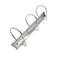 China Metal Slant D-Shape Ring Binder Mechanism 2.5 Inch 280mm with 65mm Ring Diameter for A4 Folders for sale