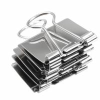 China 3-Ring Metal Binder Clips with 80×80×80mm Ring Distance and 270mm Rivet Spacing for Document Organization for sale