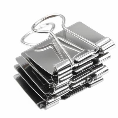 China 3-Ring Metal Binder Clips with 80×80×80mm Ring Distance and 270mm Rivet Spacing for Document Organization for sale