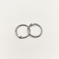 China Stainless Steel Binder Rings for DIY Craft Albums - Multiple Sizes Available in Iron or Steel Materials for sale