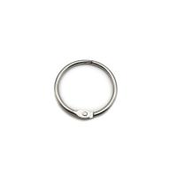 China Customizable Color 1.2 Inch Loose Leaf Book Binding Ring Iron or Stainless Steel for sale