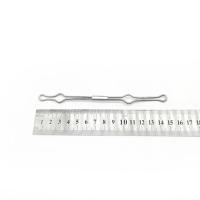 China Stainless Steel Linear Paper Press 150mm Metal Ring Clip Fastener for Office Binding for sale