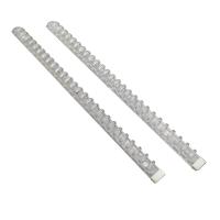 China Wholesale 26mm Plastic Ring Binder Clips Loose Leaf Mechanism File Folder Clips 205x13mm for sale