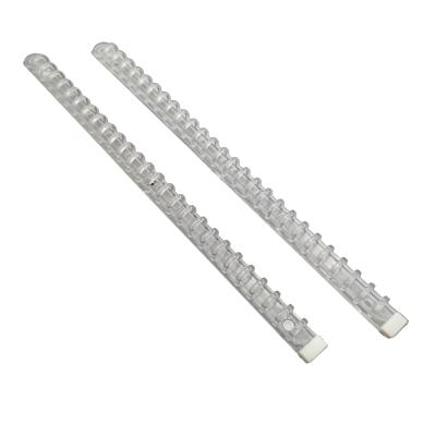 China Wholesale 26mm Plastic Ring Binder Clips Loose Leaf Mechanism File Folder Clips 205x13mm for sale
