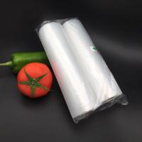 China 80um 28cm*5m Food Grade Vacuum Bag Rolls One Side Embossing for sale