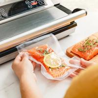 China Bpa Free Vacuum Sealer Bags Quart Size 100 Pack Sous Vide Food Vaccum Bag Clear for sale