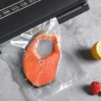 China 80UM BPA Free Food Grade Resealable Vacuum Bags 200*300mm Size for sale