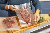 China Embossed Textured Vacuum Seal Bags Compatible With Food Saver And Sous Vide Cooking Commercial Grade Bpa Free for sale