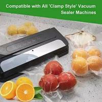 China Embossed Textured Vacuum Seal Bags Compatible With Food Saver And Sous Vide Cooking Commercial Grade Bpa Free for sale