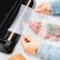 China Commercial Grade Bpa Free Double Sides Embossed Textured Vacuum Seal Bags Compatible With Food Saver for sale