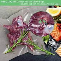 China Commercial Grade Bpa Free Double Sides Embossed Textured Vacuum Seal Bags for sale