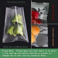 China Hawking 6x8 Embossed Textured Vacuum Sealer Bags Rolls Compatible With Food Saver for sale