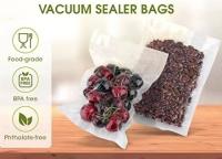 China Commercial Grade Bpa Free With Any Types Embossed Textured  Vacuum Sealer Bags for sale