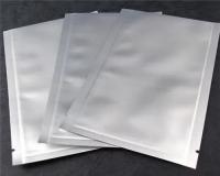 China Custom Design Silver Food Grade Aluminum Foil Food Vacuum Sealed Bag for sale