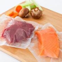 China OEM Food Vacuum Sealer Bags For Deep Frozen Raw Meat Seafood Fresh Keeping for sale