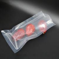 China Moisture Proof 3 Side Seal Embossed Vacuum Bag For Food Packaging for sale