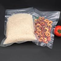 China Moisture Proof 3 Side Seal Embossed Vacuum Bag For Food Packaging for sale