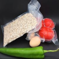 China Moisture Proof 3 Side Seal Embossed Vacuum Bag For Food Packaging for sale