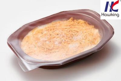 China Easy Peel Film For Frozen Food Packaging 3 Mil Transparent Bpa Free for sale