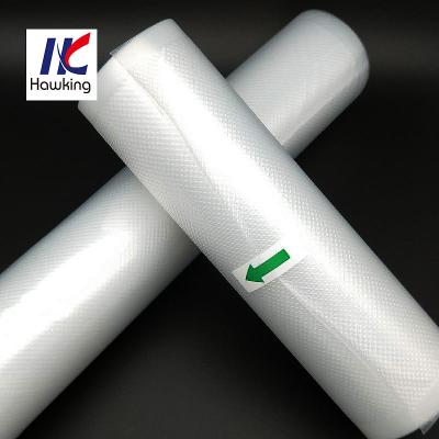 China Household Embossed Vacuum Roll Bags PA / PE Vacuum Roll Bag for sale