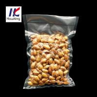 China Diamond Pattern Embossed Vacuum Bags For Food Nylon Bags Plastic Bags for sale
