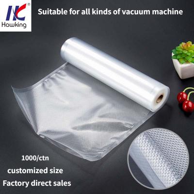 China Embossed Vacuum Sealer Rolls Free From Bpa And Compatible With All Vacuum Sealers for sale