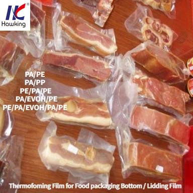 China Pa Pe Polythene Film For Fresh Meat Storege / Frozen Packaging for sale