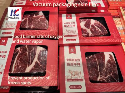 China Co Extruded High Barrier Film Vacuum Packaging Skin Film For Food for sale