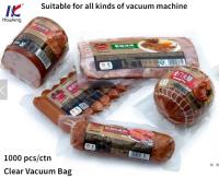 China Preserved Meat Food Clear Vacuum Packaging Bag 1000 Pac / Ctn for sale