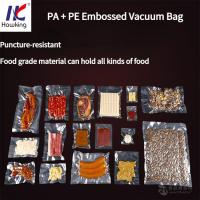 China Hawking Barrier Sealer Heat Seal Plastic Laminated Nylon Pe Vacuum Bag for sale