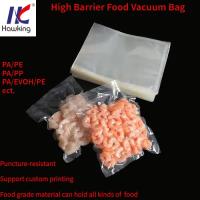 China Food Grade Barrier Vacuumizing Bag Sealer Heat Seal Plastic Transparent Bag for sale