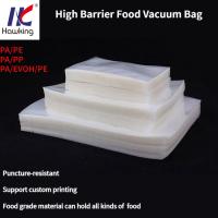 China Transparent Middle Barrier For Food Packaging Vacuum Bag Bpa Free for sale